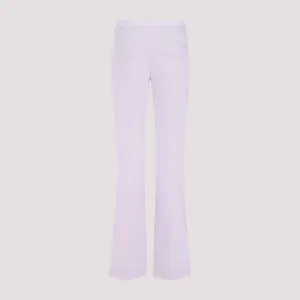 Theory Pressed-crease Flared Trousers - Purple