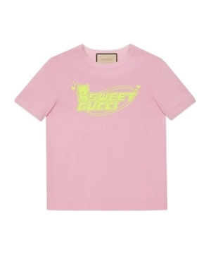 Gucci Logo Printed Crewneck T-shirt