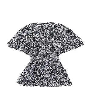 Khaite Mathilde Bubble-sleeve Peplum Top