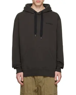Isabel Marant Étoile Embroidered Logo Drawstring Hoodie