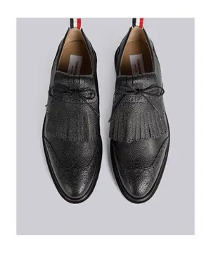 Thom Browne Tassel-trimmed Leather Brogues