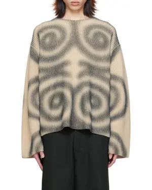 Nanushka Spiral Wool-blend Jumper