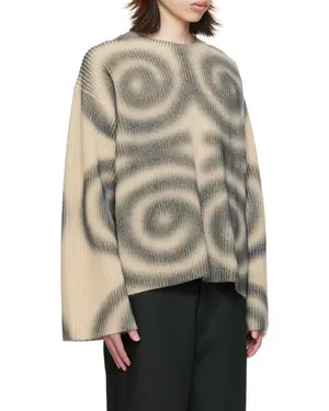 Nanushka Spiral Wool-blend Jumper