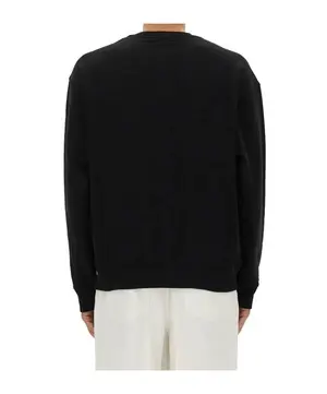 Moschino Sweatshirt With Laurel Crown Logo Embroidery