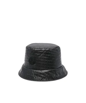 Moncler Reversible Padded Bucket Hat - Black