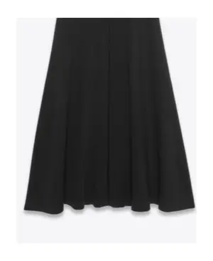 Saint Laurent Sleeveless Maxi Dress With Cut-out Detail