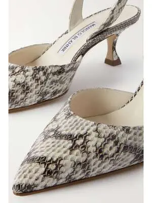 Manolo Blahnik Slingback High Heel Pumps