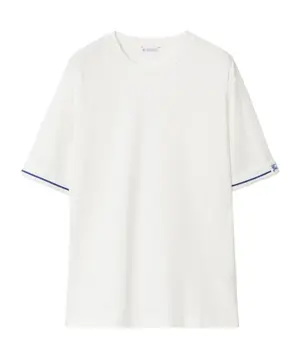 Burberry Embroidered Crewneck T-shirt - White