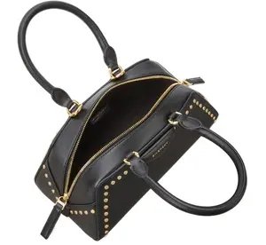 Givenchy Mini Antigona East-west Top Handle Bag With Studs - Black