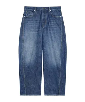 Givenchy Wide-leg Jeans - Dark Blue