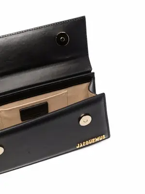 Jacquemus Le Chiquito Foldover Long Tote Bag - Black