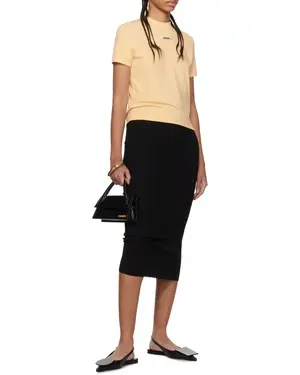 Jacquemus Le Chiquito Foldover Long Tote Bag - Black