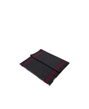 Bally Logo Wool Scarf