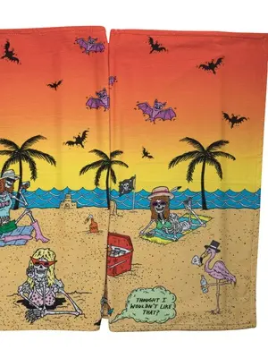 GALLERY DEPT. Skeleton Beach Towel