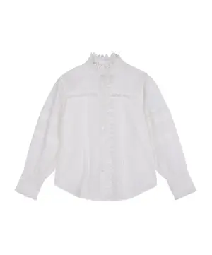 Zadig&Voltaire Cotton Shirt With Button Fastening - White