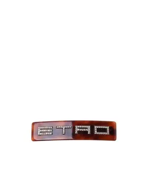 Etro Logo Barrette - Multicolor