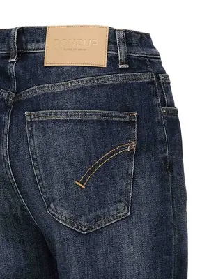 DONDUP Logo Detail Straight-leg Jeans