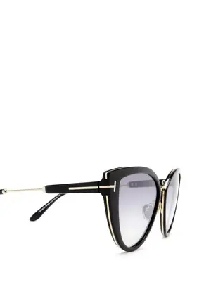 TOM FORD Cat Eye Sunglasses - Black