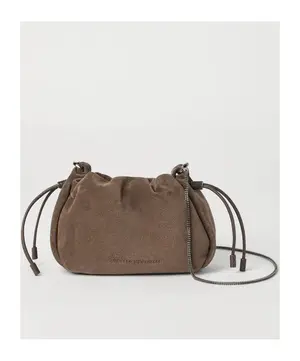 Brunello Cucinelli Drawstring Shoulder Bag