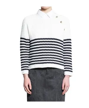 Gucci Striped Boxy Fit Jumper