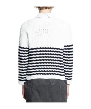 Gucci Striped Boxy Fit Jumper