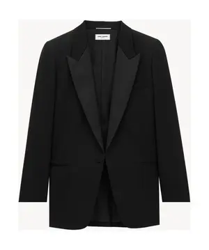 Saint Laurent Single-breasted Tuxedo Blazer