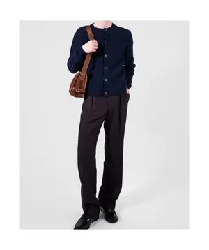 Prada Shetland Crewneck Cardigan