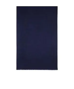 FERRAGAMO Gancini Printed Scarf - Black