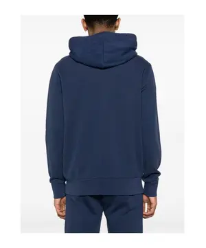 Polo Ralph Lauren Logo Zip-up Hoodie - Blue