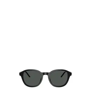 Emporio Armani Round Frame Eyewear For Men
