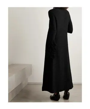 Gabriela Hearst Elet Coat With Fringe Detail