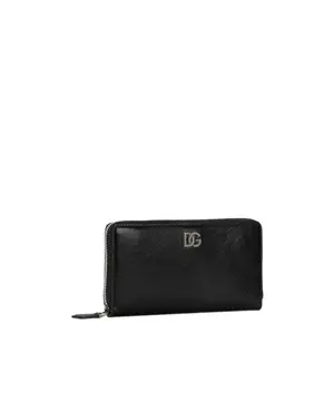 Dolce & Gabbana Dolce Gabbana Tempesta Logo Plaque Wallet