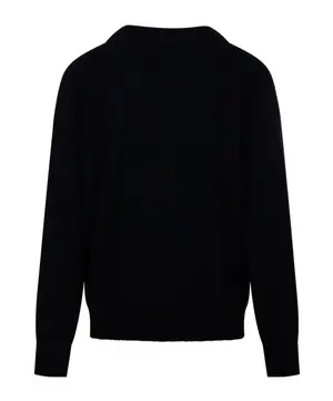A PAPER KID Buttoned Patch-pocket Cardigan