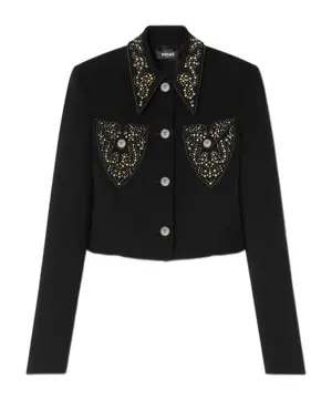 Versace Collared Jackets For Women