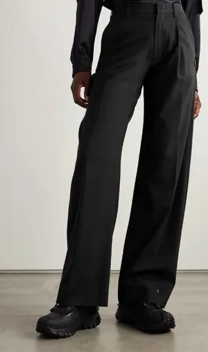Moncler X Edward Enninful Pleated Tailored Trousers