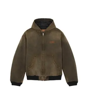 MAISON MARGIELA Zip-up Hooded Jacket