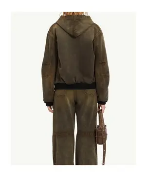MAISON MARGIELA Zip-up Hooded Jacket