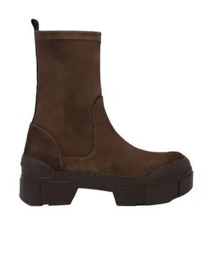 VIC MATIE Round-toe Ankle Boots