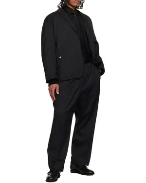 Comme Des Garçons Homme Single-breasted Striped Jacket