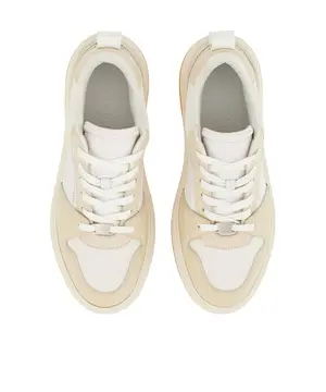 FERRAGAMO Round Toe Low Top Sneakers