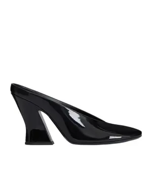 Givenchy Sculpted Heeled Mules - Black