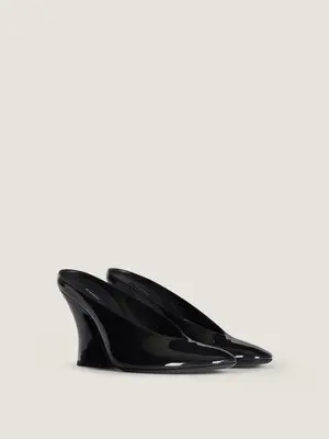 Givenchy Sculpted Heeled Mules - Black