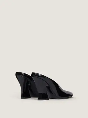 Givenchy Sculpted Heeled Mules - Black