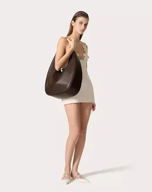 Valentino Garavani Vlogo Moon Zip-up Maxi Shoulder Bag