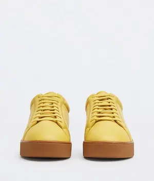 Bottega Veneta Quilted Leather Lace-up Sneakers
