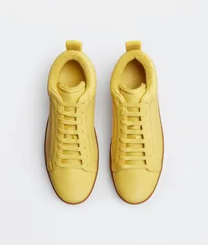 Bottega Veneta Quilted Leather Lace-up Sneakers