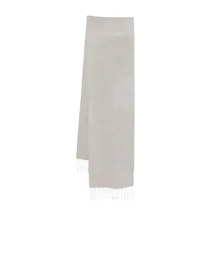 Max Mara Fringed Scarf - Grey
