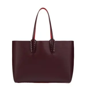 CHRISTIAN LOUBOUTIN Cabata Stud Detailed Small Tote Bag - Amara
