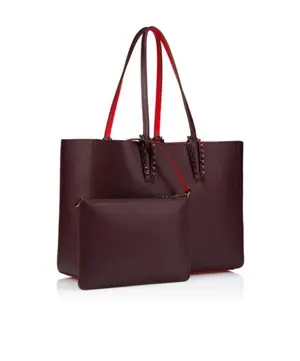 CHRISTIAN LOUBOUTIN Cabata Stud Detailed Small Tote Bag - Amara