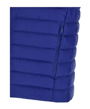 Canada Goose Quilted Down Vest With Logo Patch - Blue